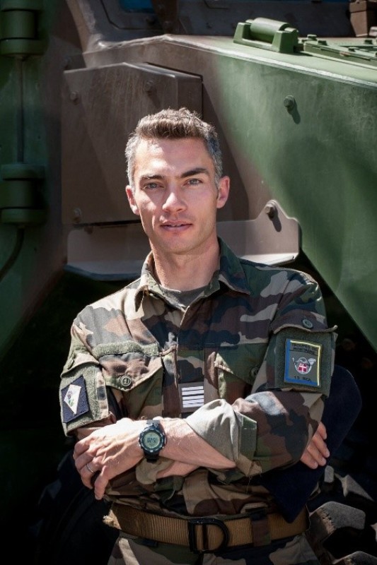 Le colonel Kevin Machet, membre correspondant d l’Académie, nouveau ...